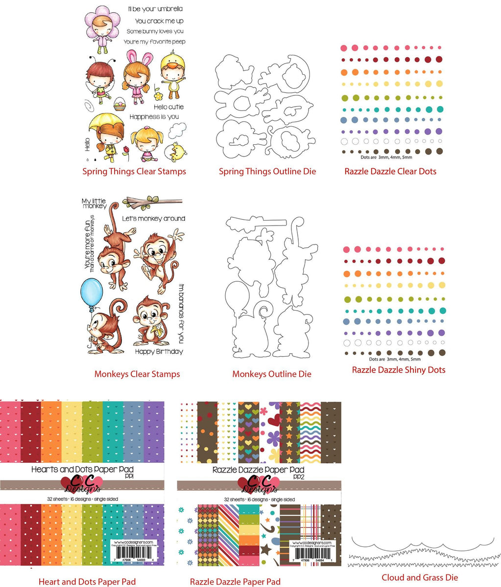 FEBRUARY RELEASE NOW AVAILABLE + WINNERS! – C.C. Designs Rubber Stamps