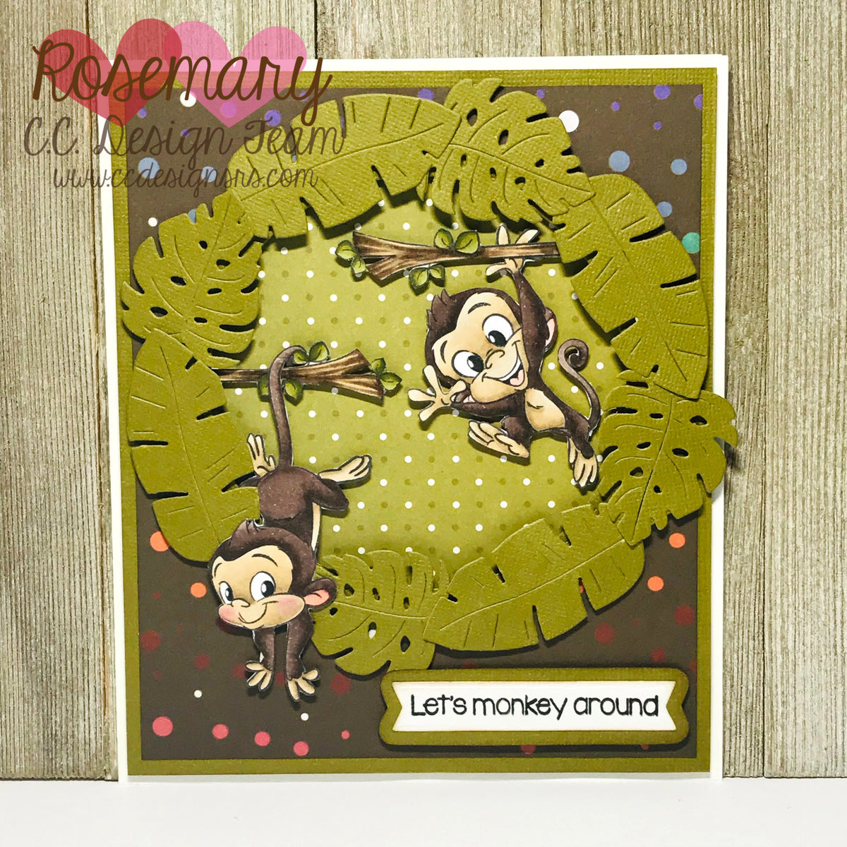 Monkeys! – C.C. Designs Rubber Stamps