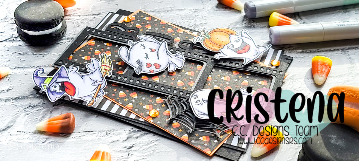 Oooo Ghosts! – C.C. Designs Rubber Stamps