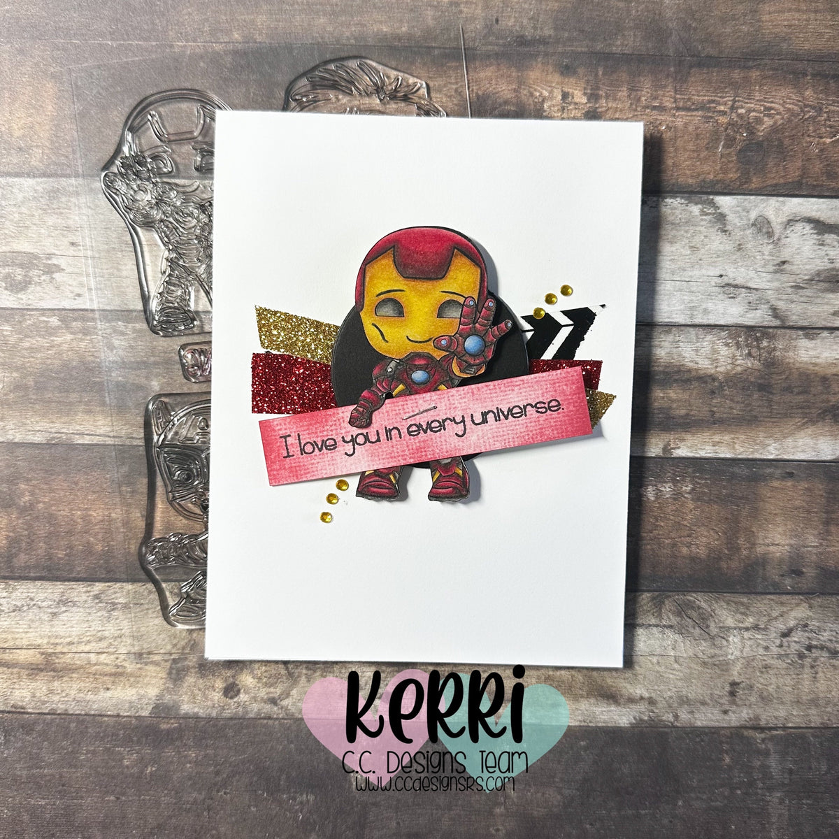 Kerri - Universe Set – C.C. Designs Rubber Stamps