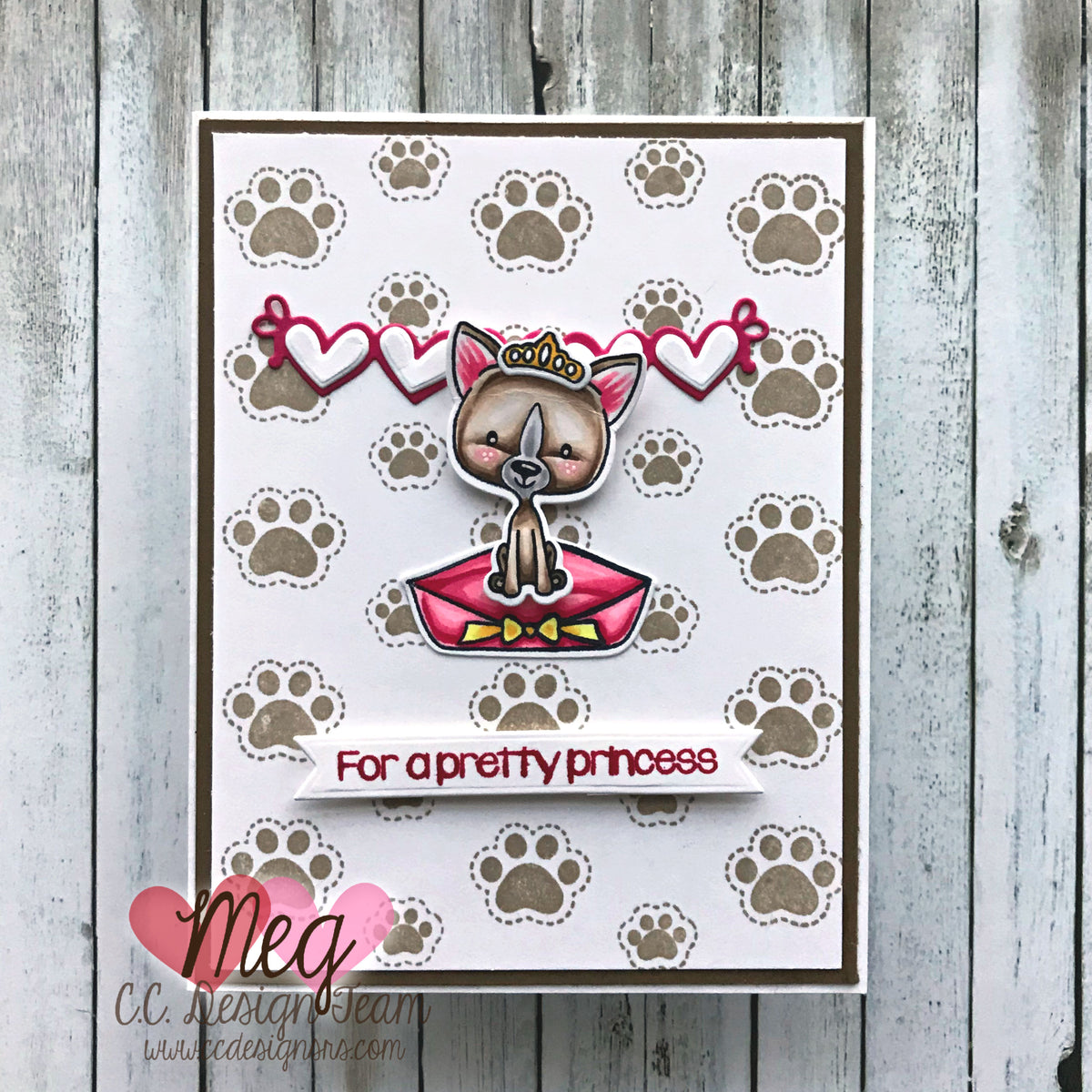 Pretty Princess – C.C. Designs Rubber Stamps