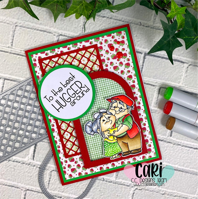 Best Hugger Ever! – C.C. Designs Rubber Stamps