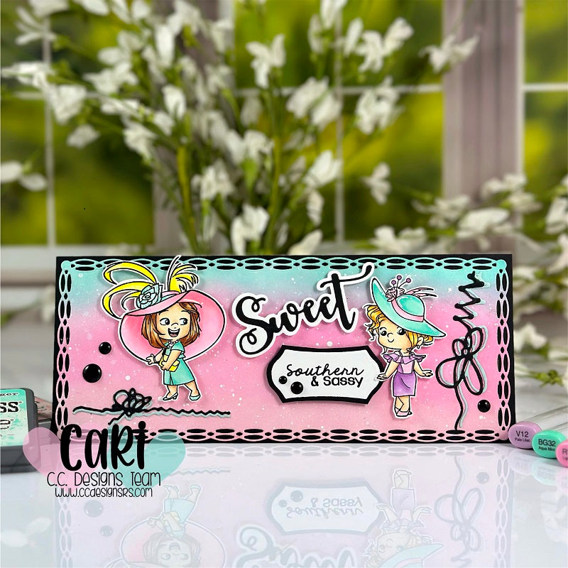 Sweet, Southern and Sassy – C.C. Designs Rubber Stamps