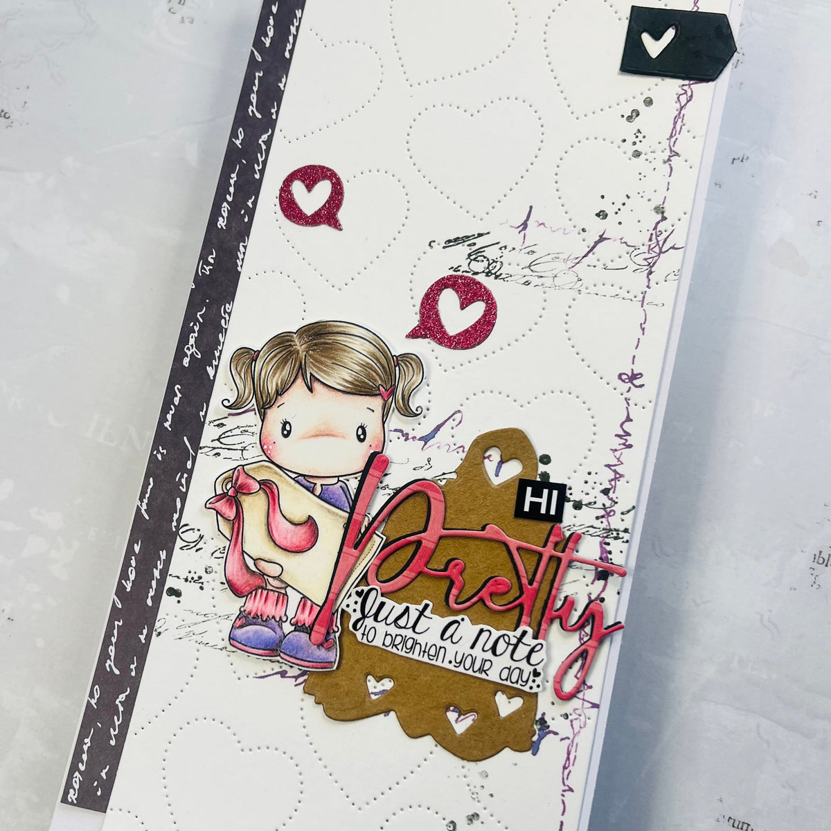 Playful Swissie Love by Handcrafts by Meli 🎨 ️ – C.C. Designs Rubber Stamps