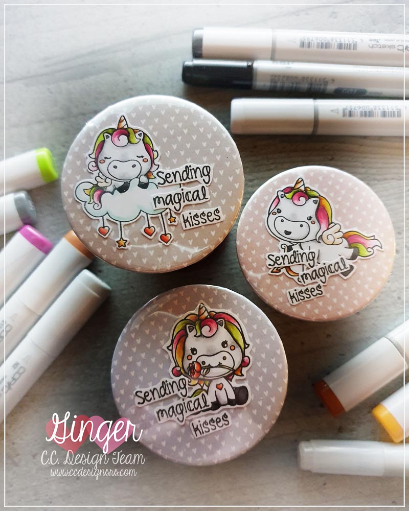 Magical Buttons – C.C. Designs Rubber Stamps