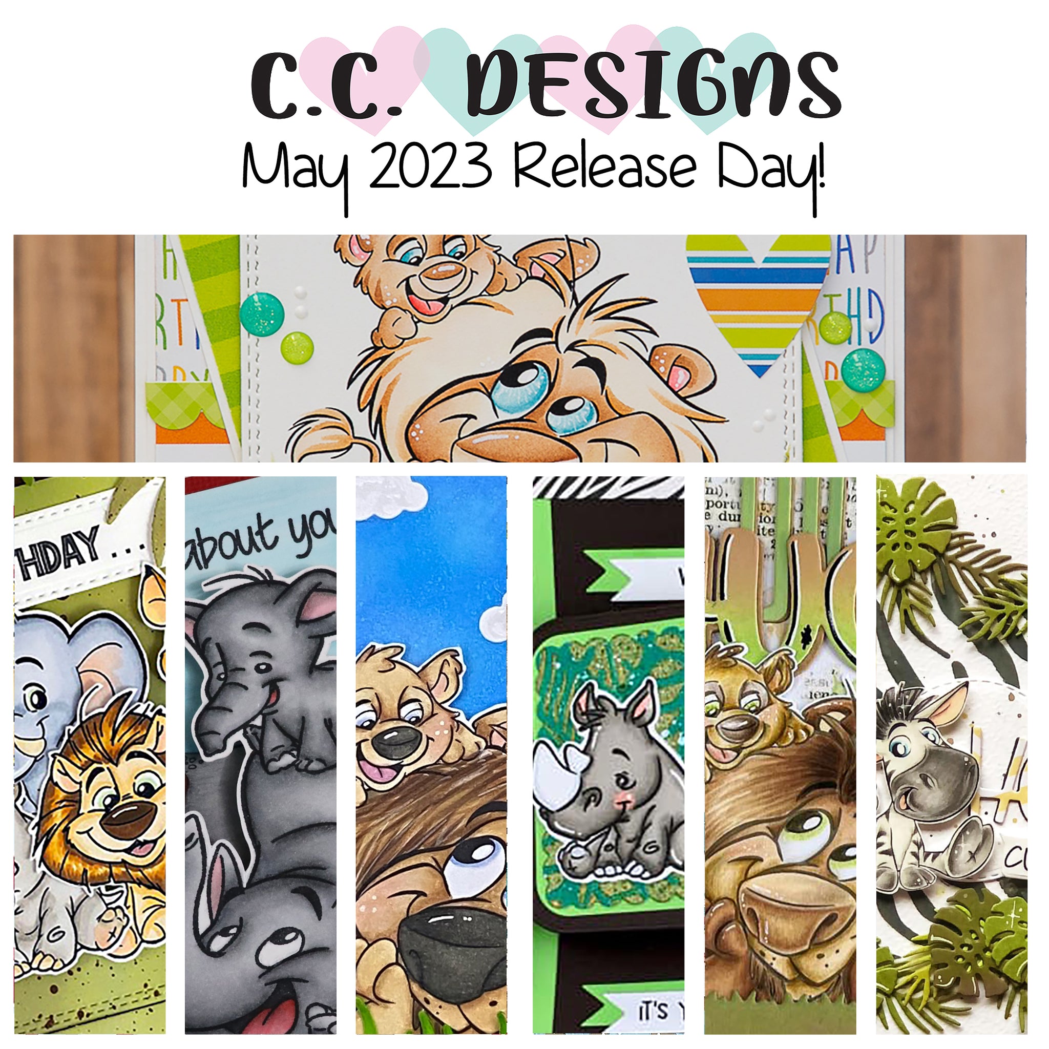 May 2023 NEW RELEASE, Release day! – C.C. Designs Rubber Stamps