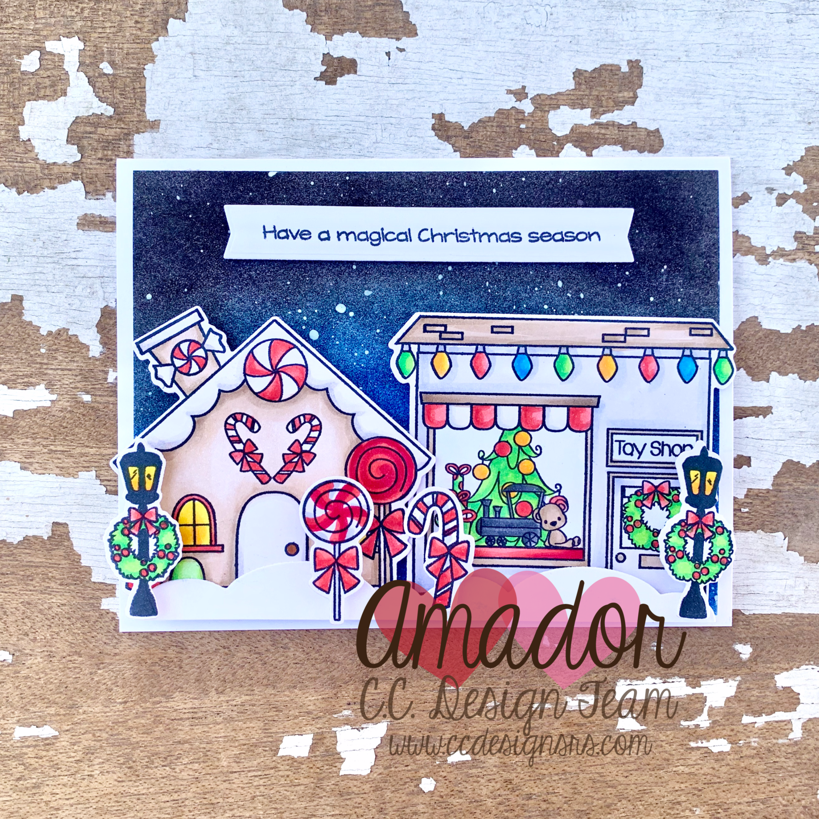 Gingerbread Lane Is A Magical Place For Christmas – C.C. Designs Rubber ...