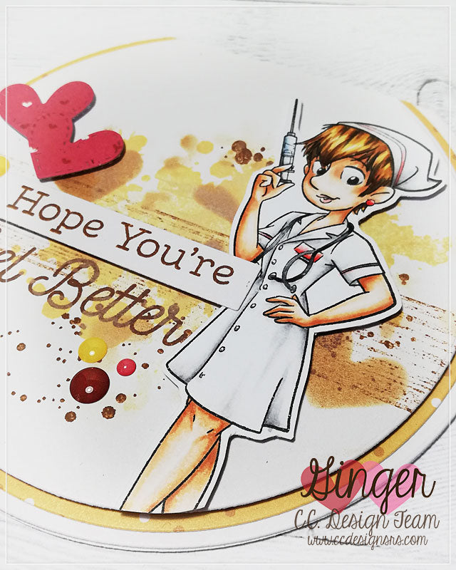 Feel better – C.C. Designs Rubber Stamps