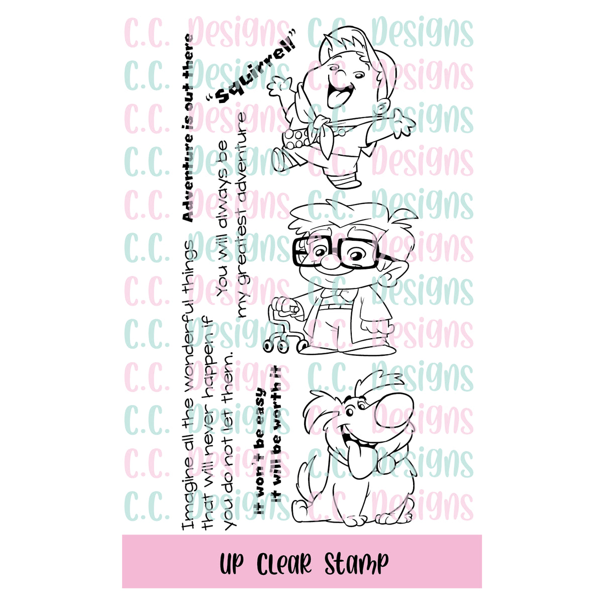 C.C. Designs Rubber Stamps