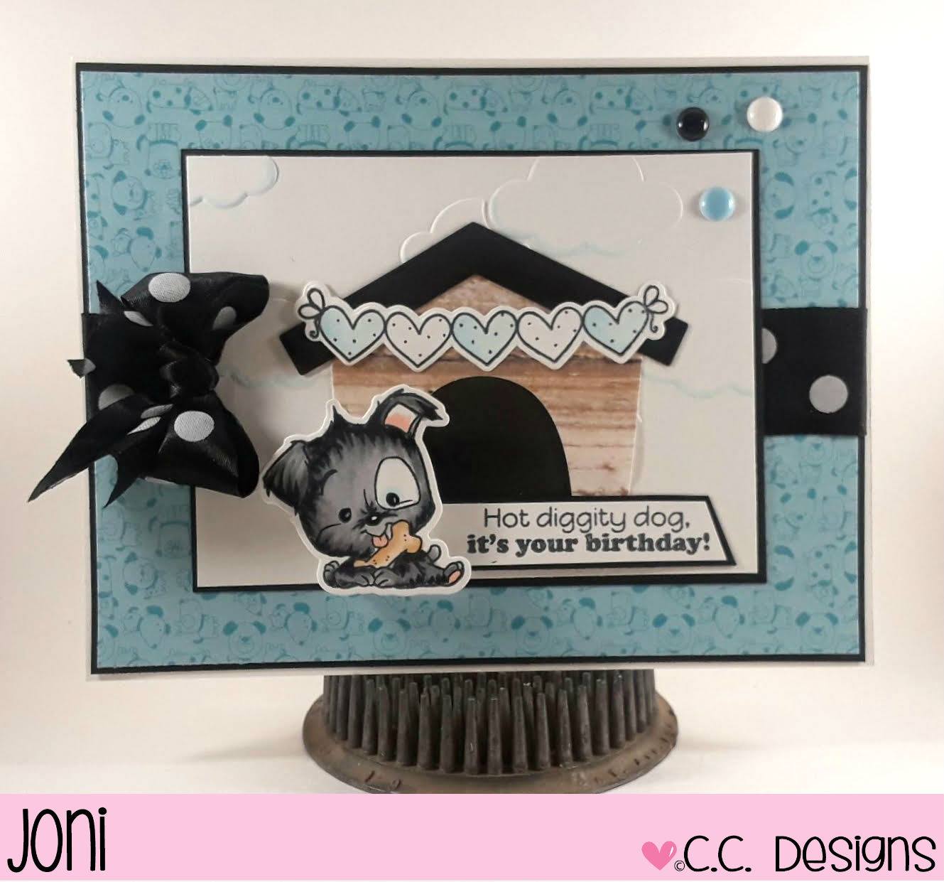 Puppy Power Clear Stamp Set – C.C. Designs Rubber Stamps